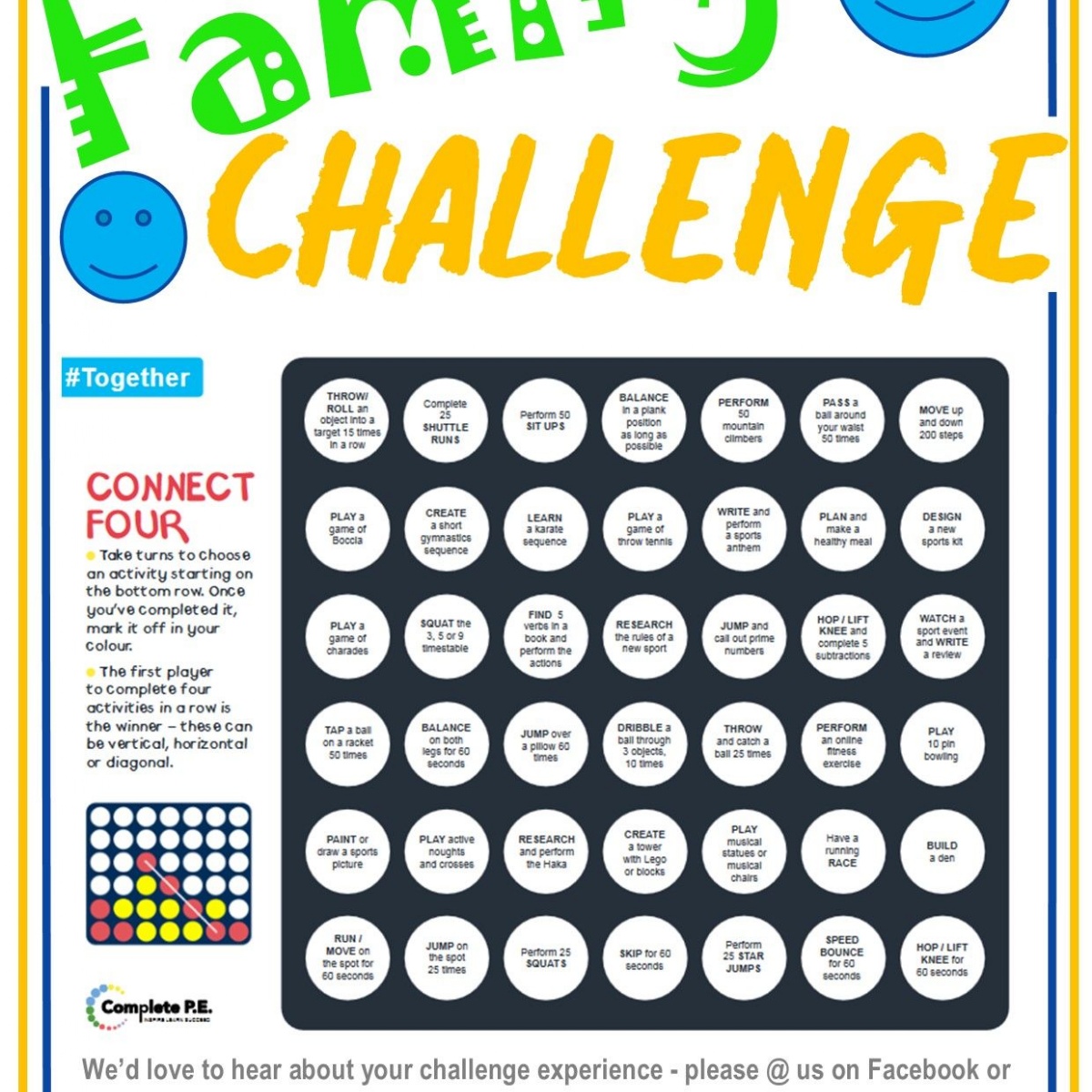 NOSSP Family Challenge - Bishop Loveday CE Primary